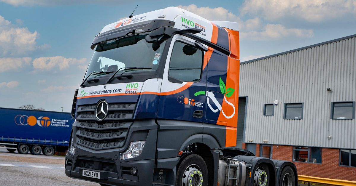 Howard Tenens - Howard Tenens Logistics Andover fleet switches to HVO ...